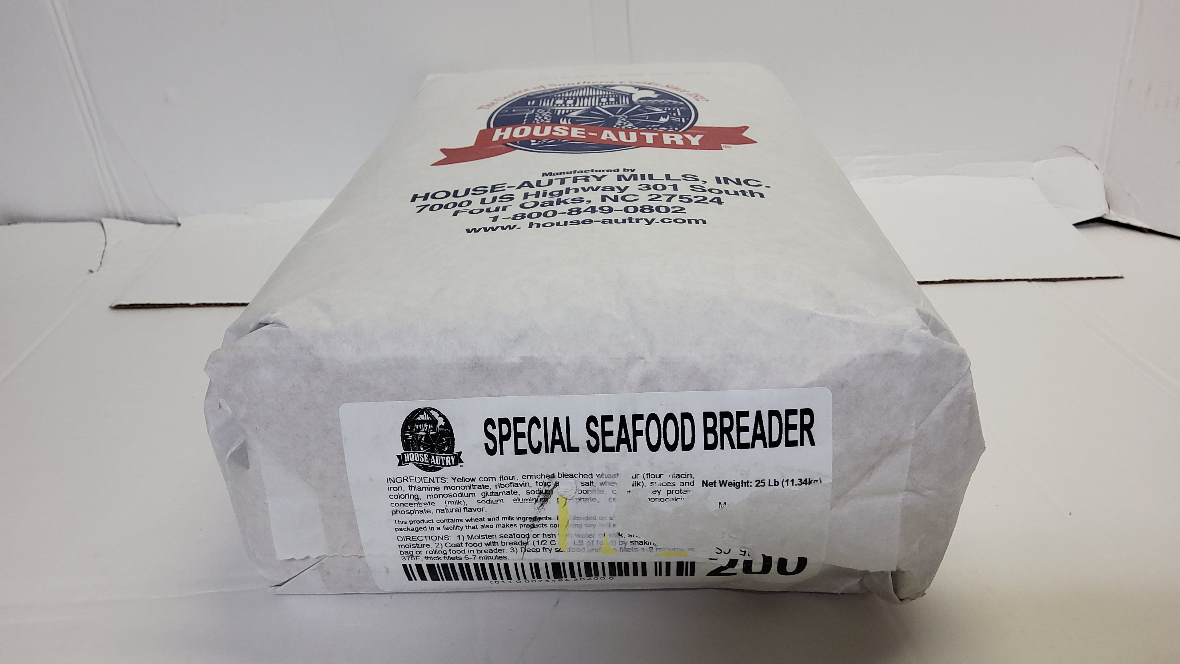 SEAFOOD BREADER HOUSE 1/25# – Darlington Packing Company