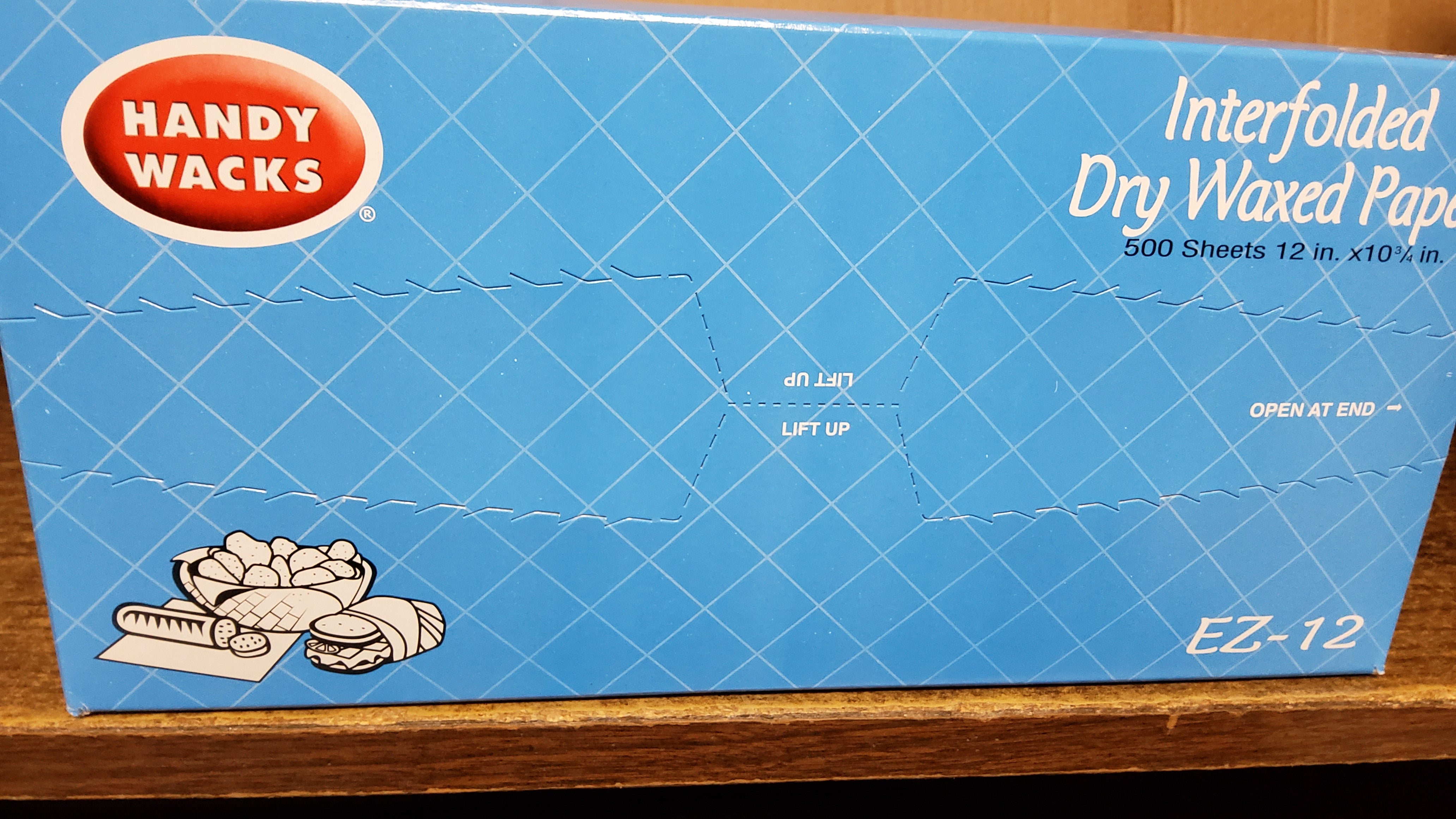 DELI PAPER EZ-12, 12x10.75 (Individual Box - 1/500ct) – Darlington ...