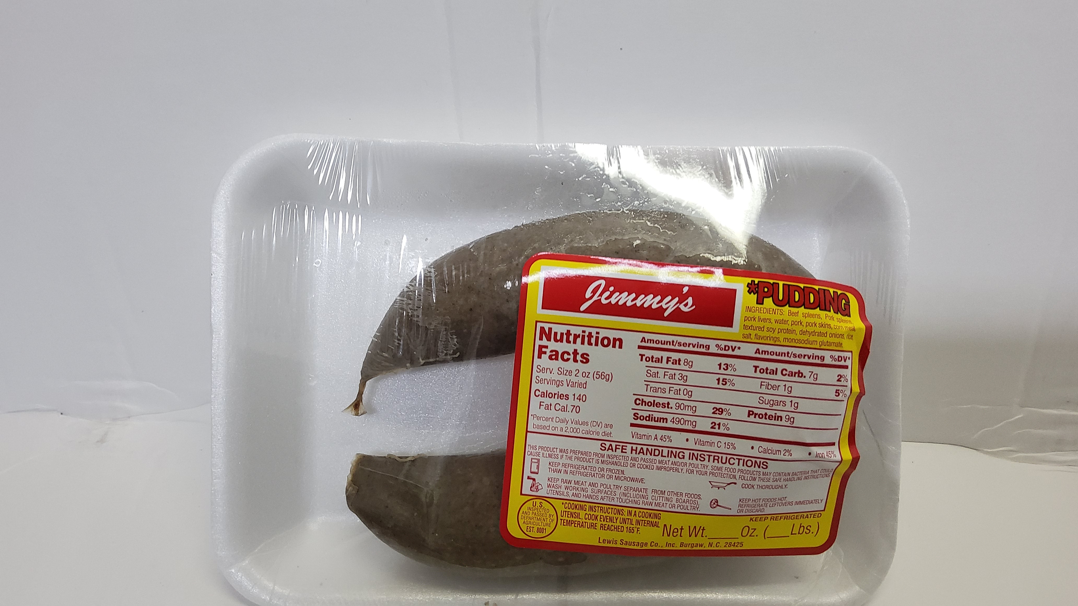 PUDDING LIVER LINK JIMMY 10/1# – Darlington Packing Company