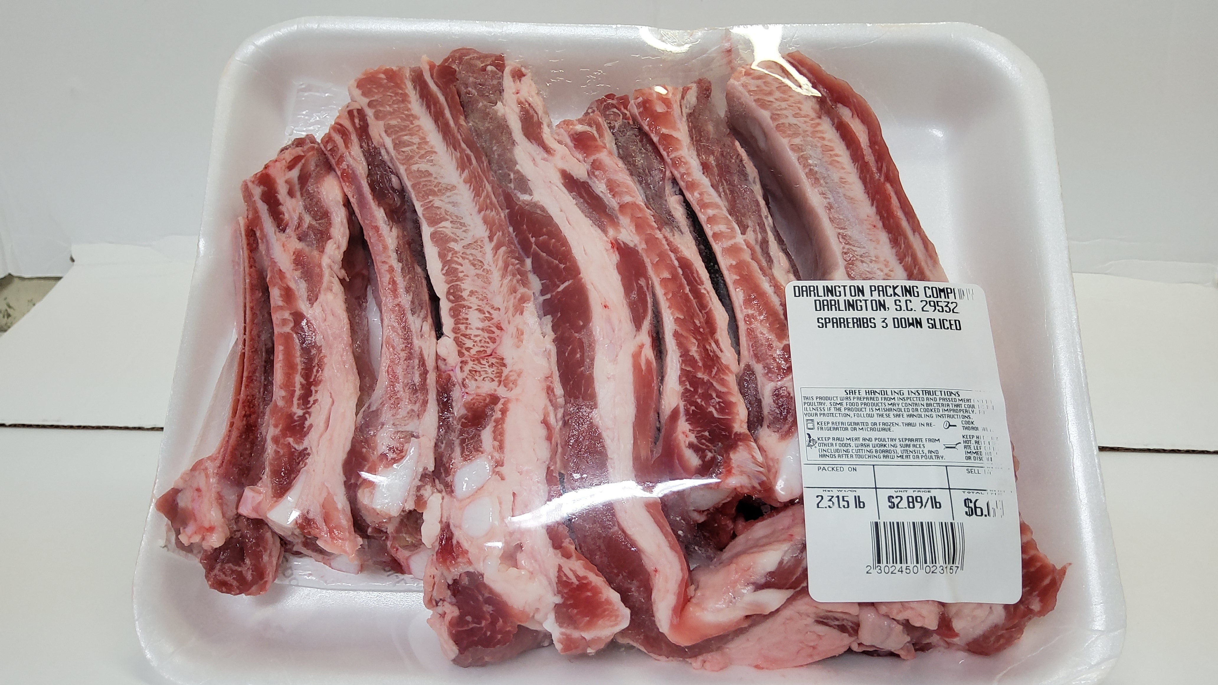 PORK RIBS finger style – Darlington Packing Company