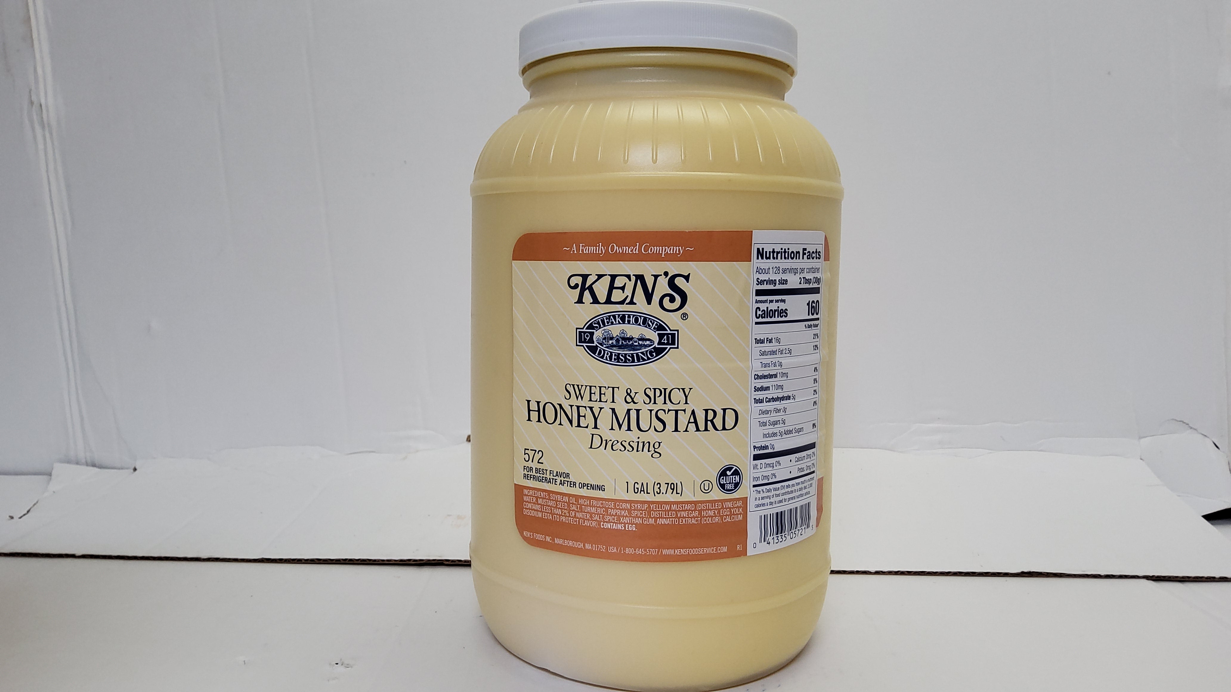 GALLON SW&SPICY HONEY MUSTARD 1/GAL – Darlington Packing Company