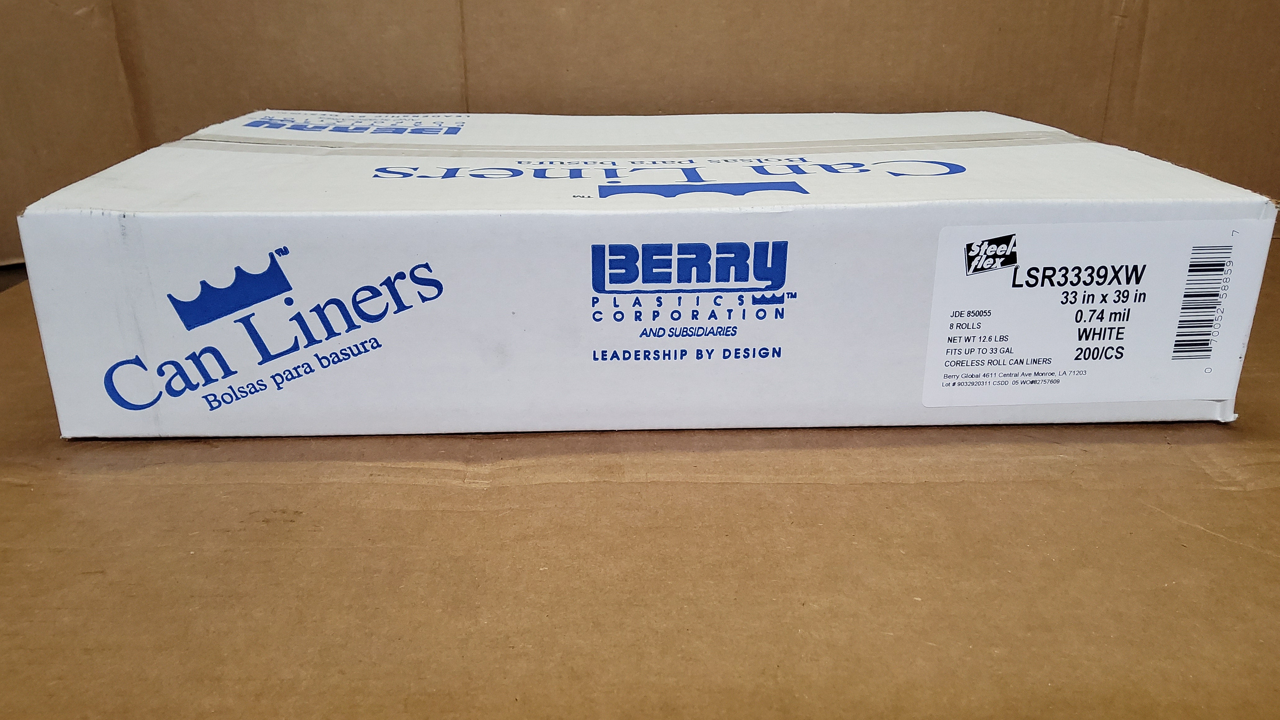 CAN LINER WHITE EXTRA HEAVY 33X39 – Darlington Packing Company