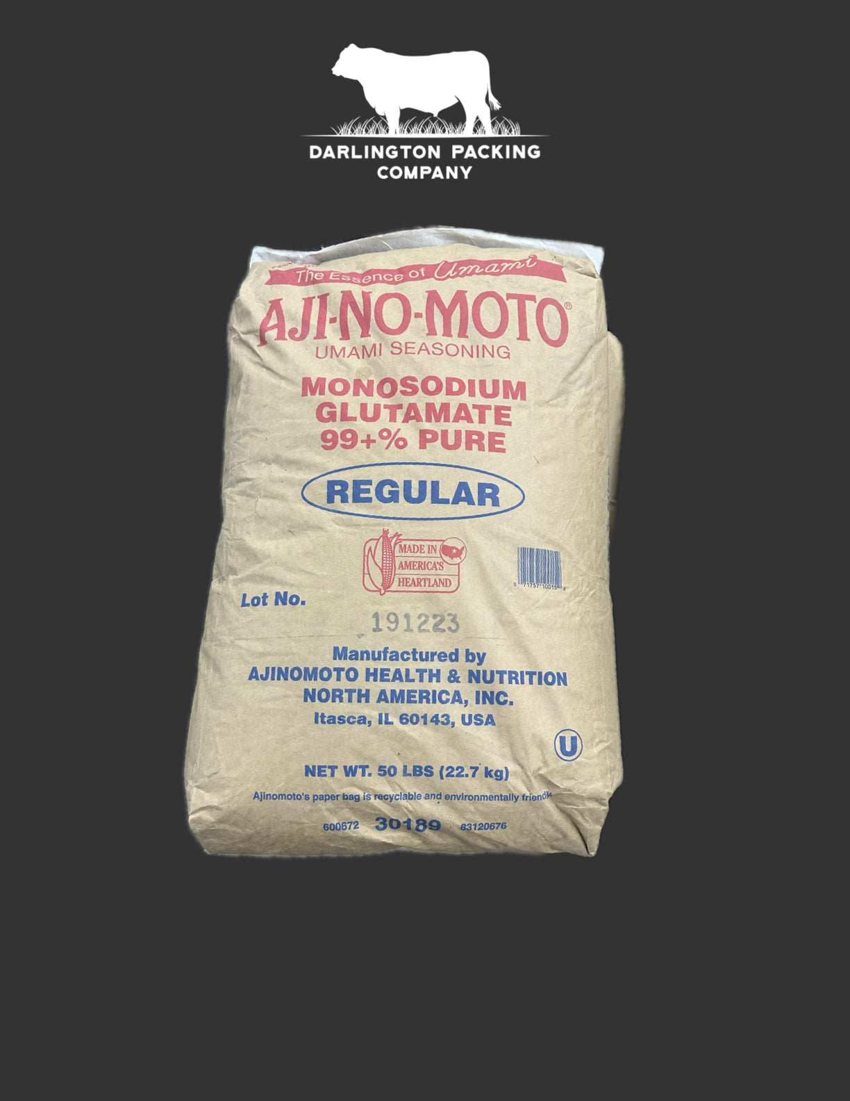 MSG BAG 50# – Darlington Packing Company